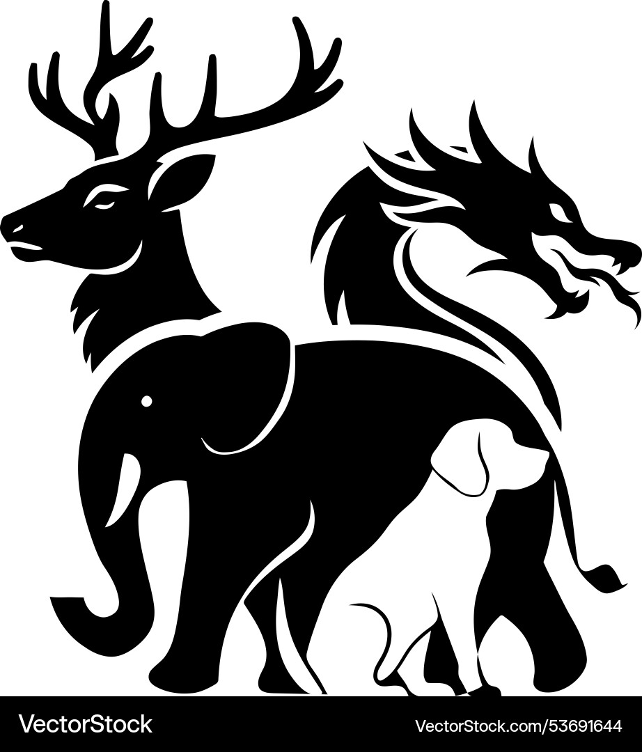 Animal logo Royalty Free Vector Image - VectorStock