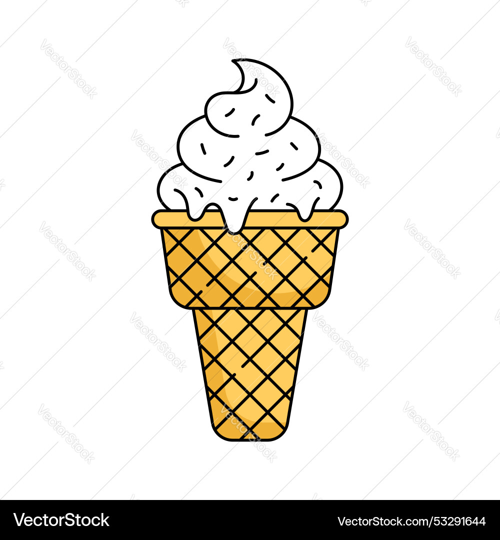 Ice cream Royalty Free Vector Image - VectorStock