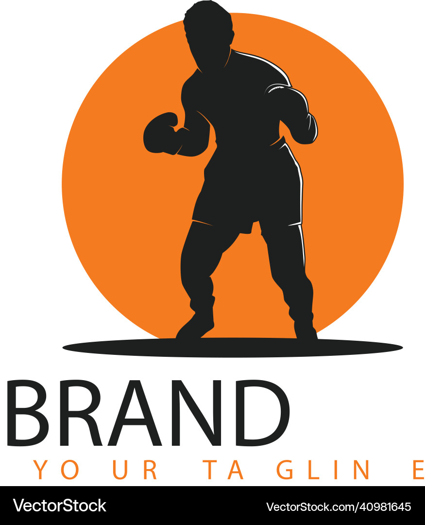 Boxer logo Royalty Free Vector Image - VectorStock