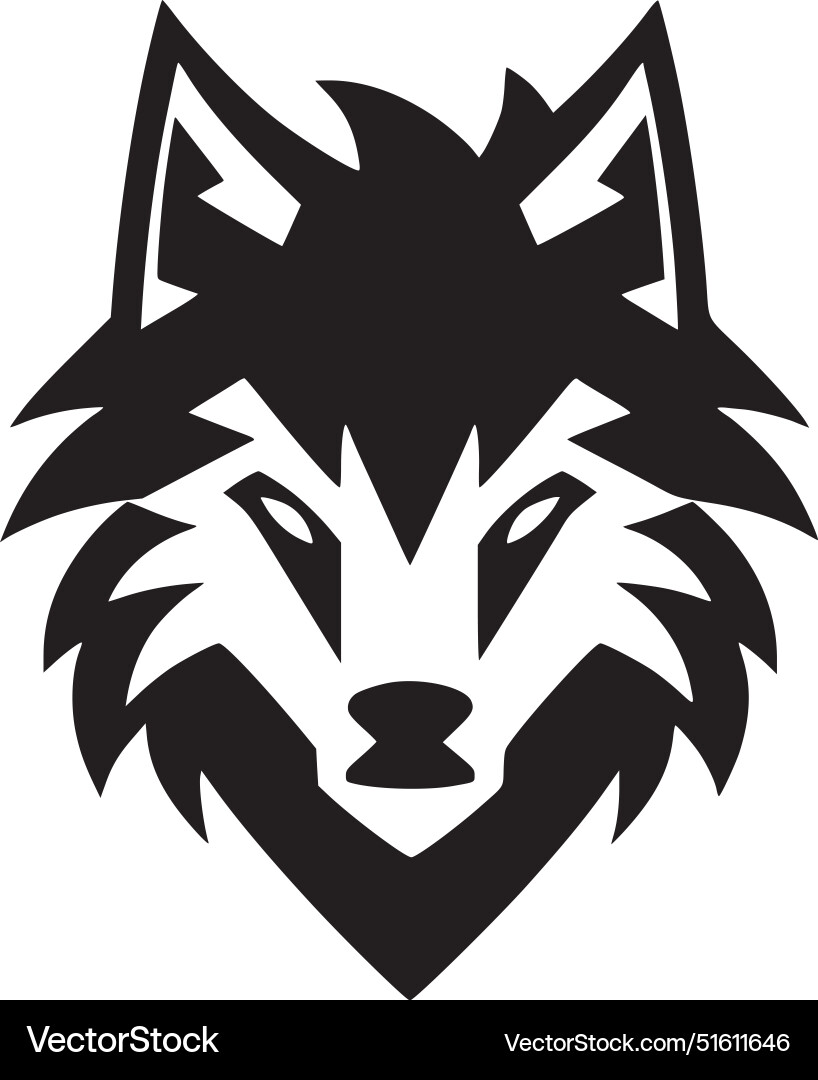 Wolf - high quality logo ideal for t-shirt Vector Image