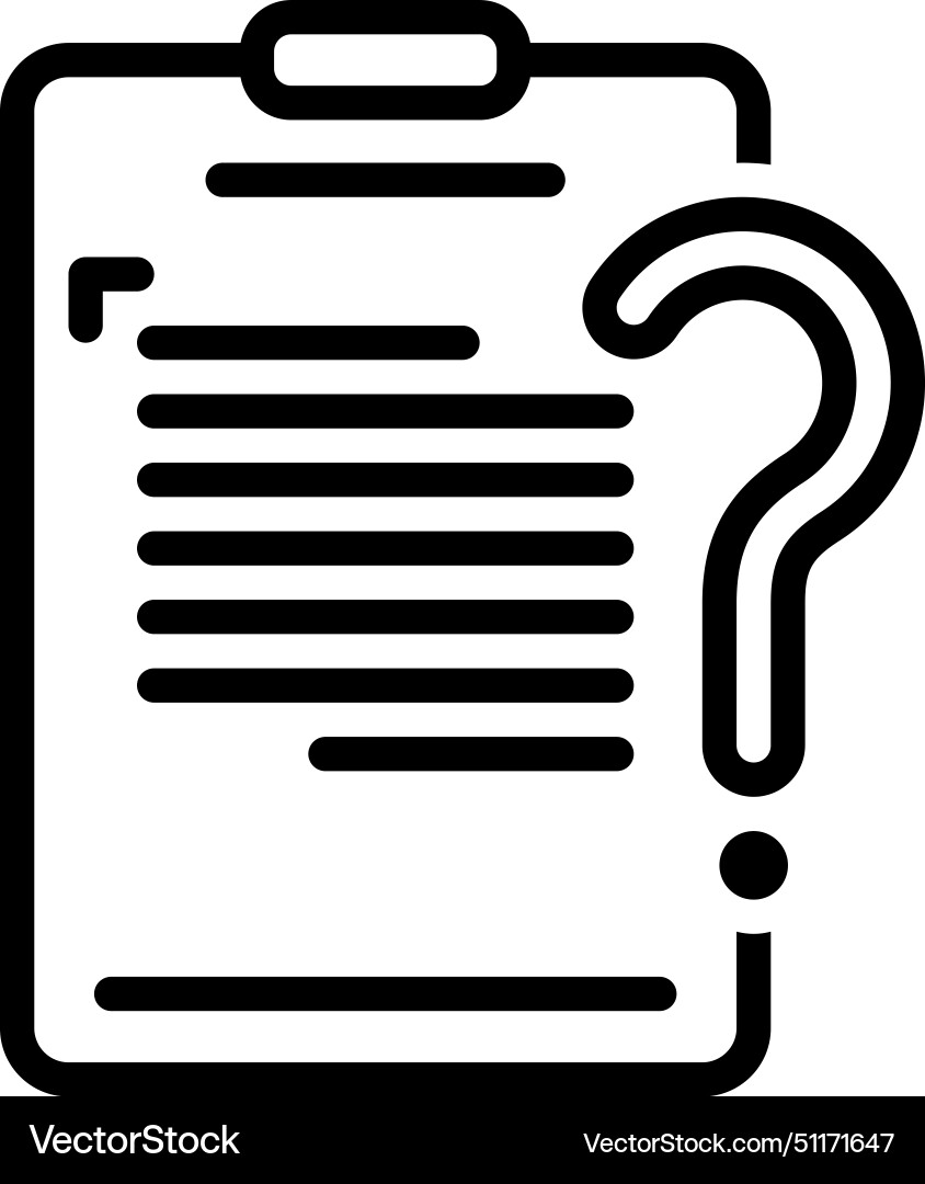 Faq Royalty Free Vector Image - VectorStock