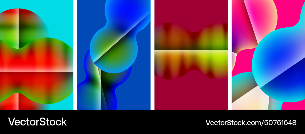 Abstract colors backgrounds Royalty Free Vector Image