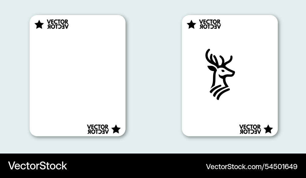 Mouse deer logo icon Royalty Free Vector Image