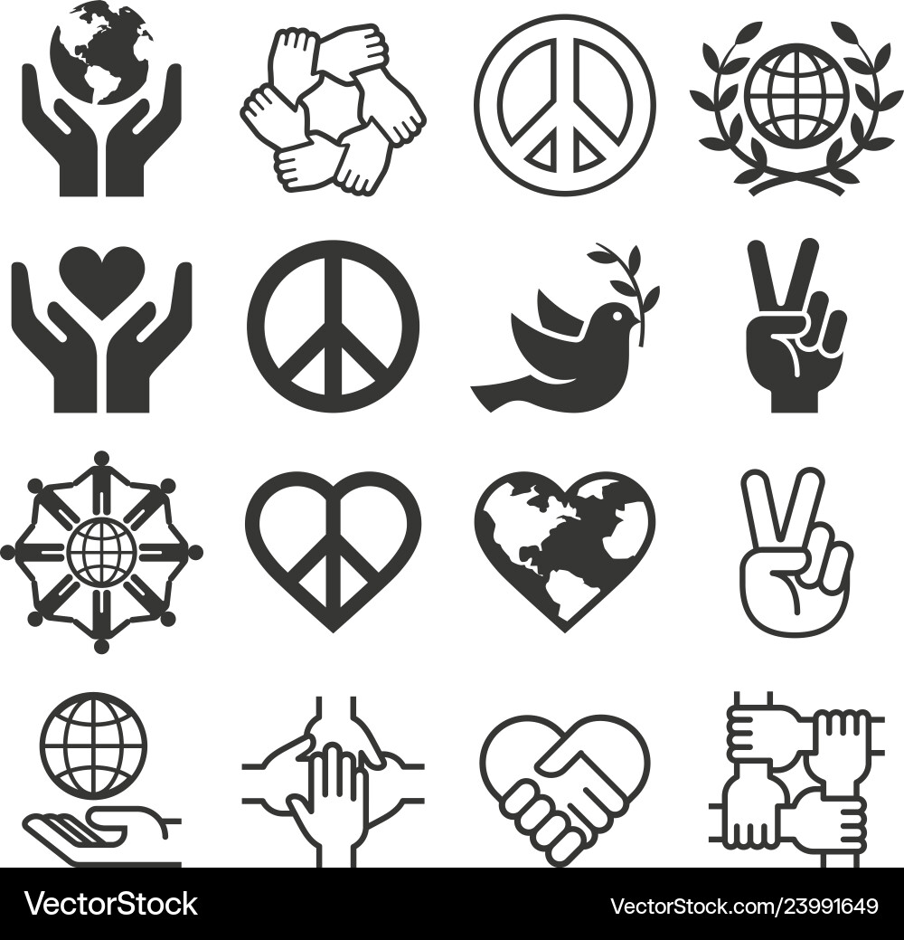 Peace and Unity Symbol Vector Images (over 11,000)