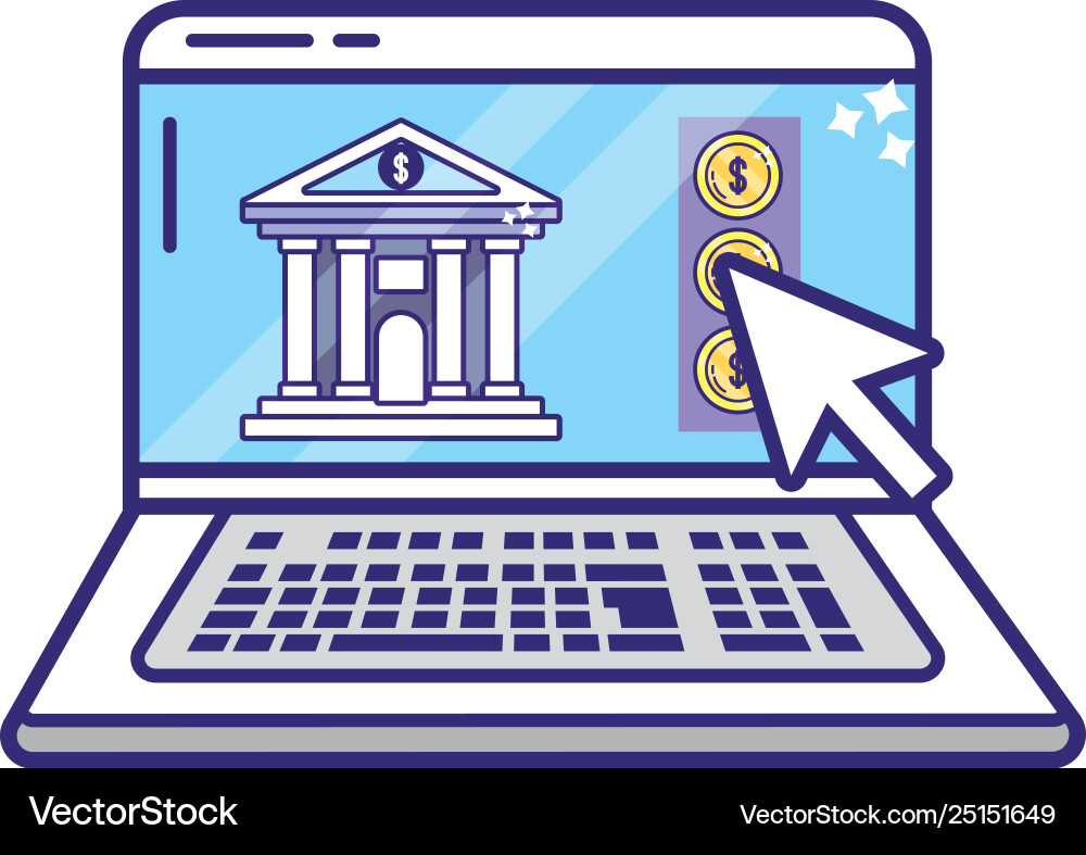 Saving money cartoon Royalty Free Vector Image