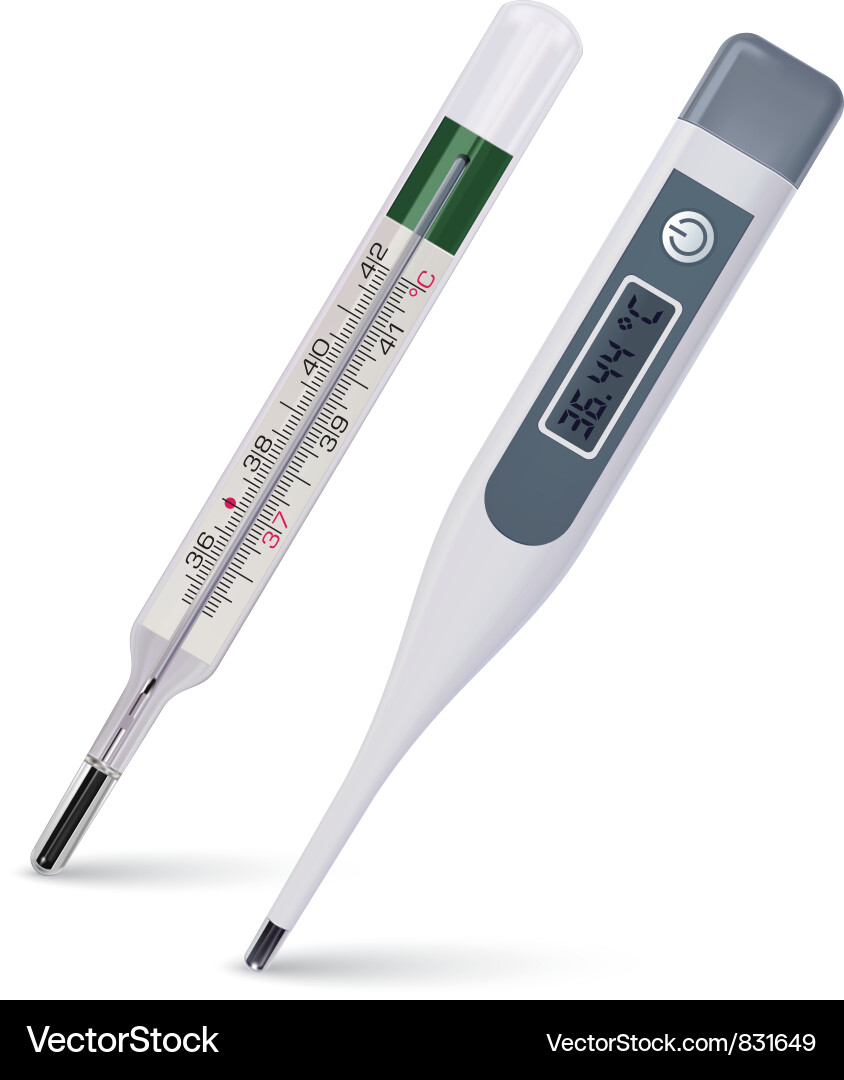 Thermometers Royalty Free Vector Image - VectorStock