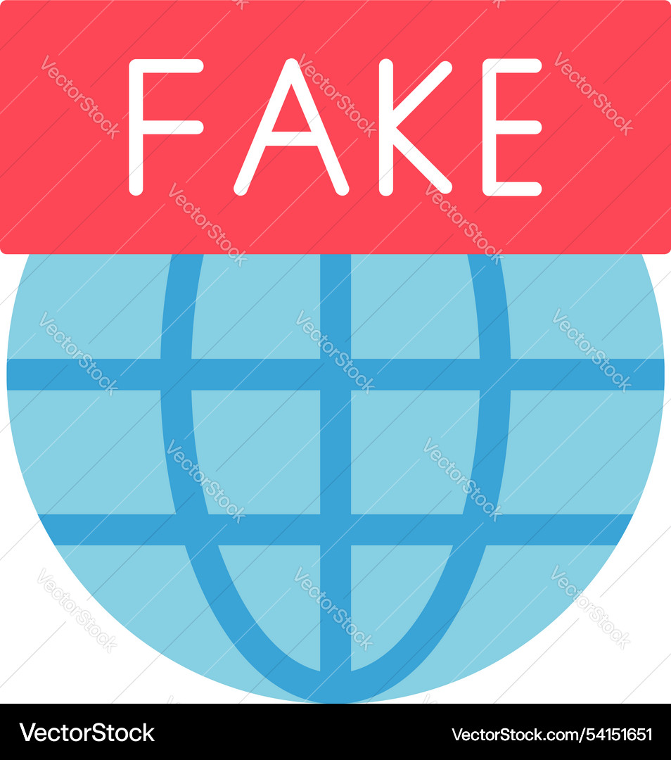 Fake news Royalty Free Vector Image - VectorStock