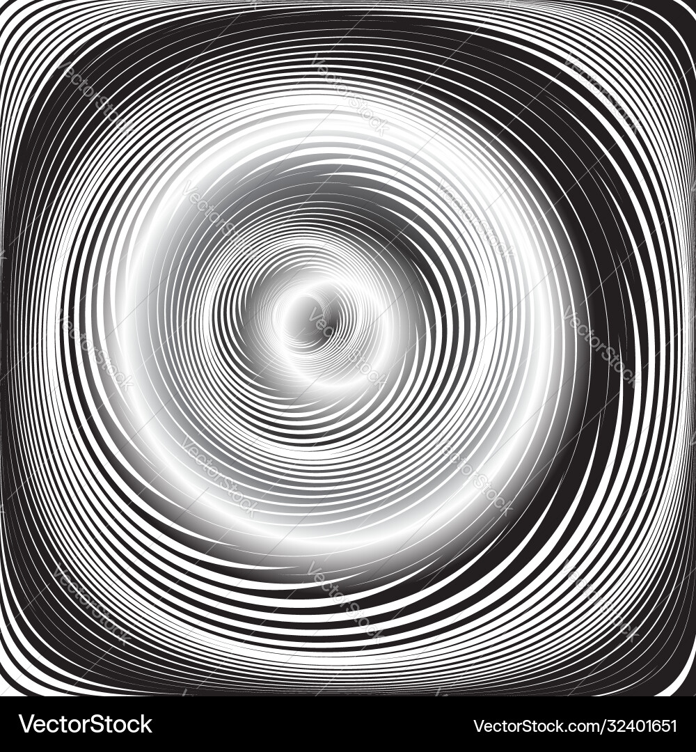 Vortex illusion Royalty Free Vector Image - VectorStock