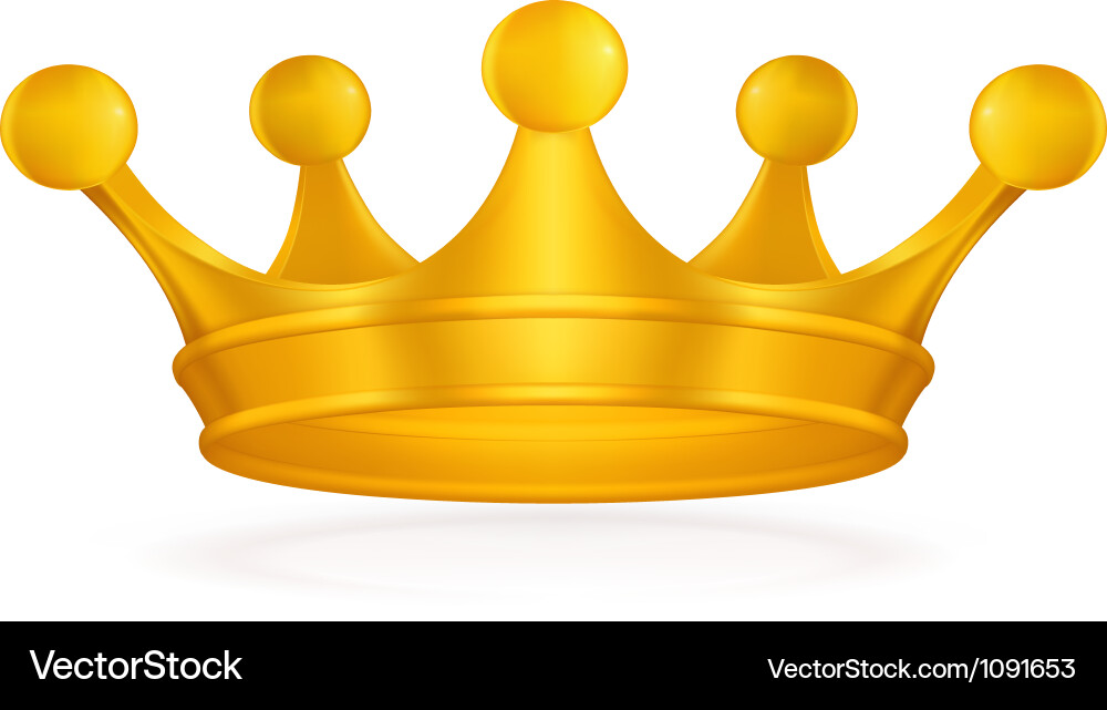 Crown Royalty Free Vector Image - VectorStock