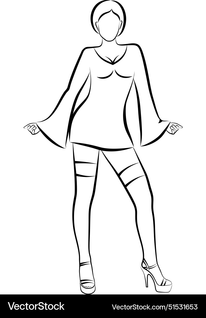 Women Royalty Free Vector Image - VectorStock