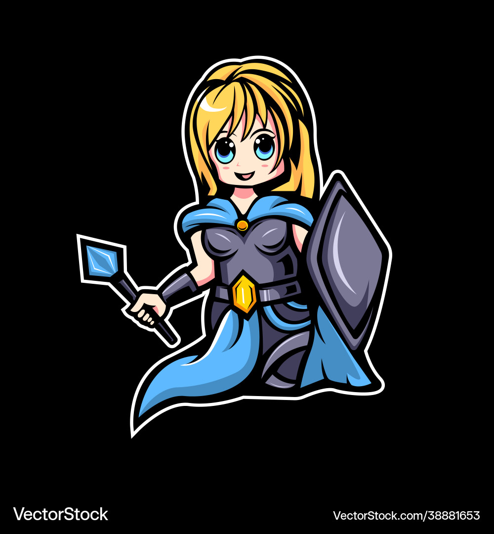 Women warrior Royalty Free Vector Image - VectorStock