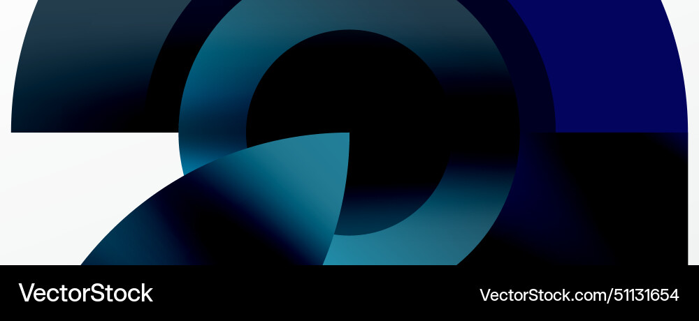 An electric blue number 2 with black circles on Vector Image