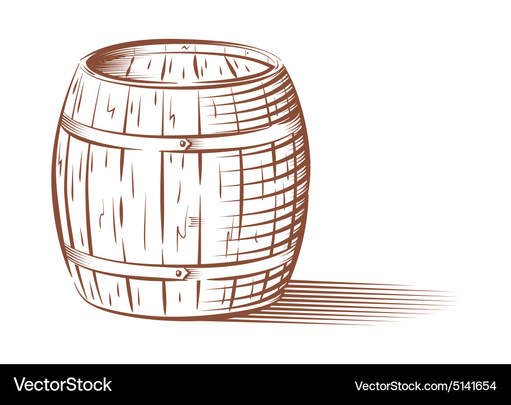 Barrel Royalty Free Vector Image - VectorStock
