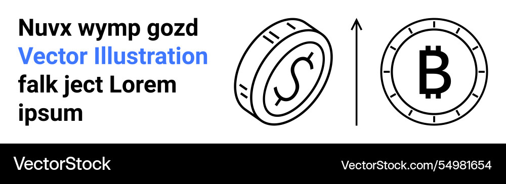 Cryptocurrency and traditional currency comparison