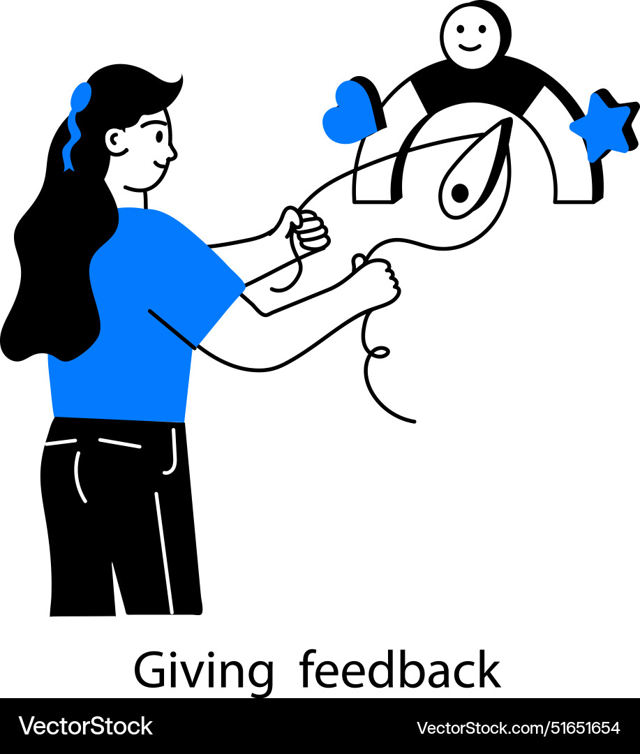 Customer satisfaction Royalty Free Vector Image