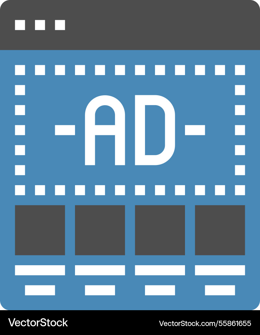 Banners flat web icon concept Royalty Free Vector Image