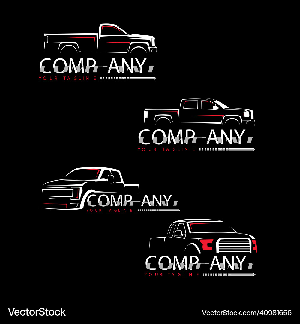 Pickup Truck Logo Design