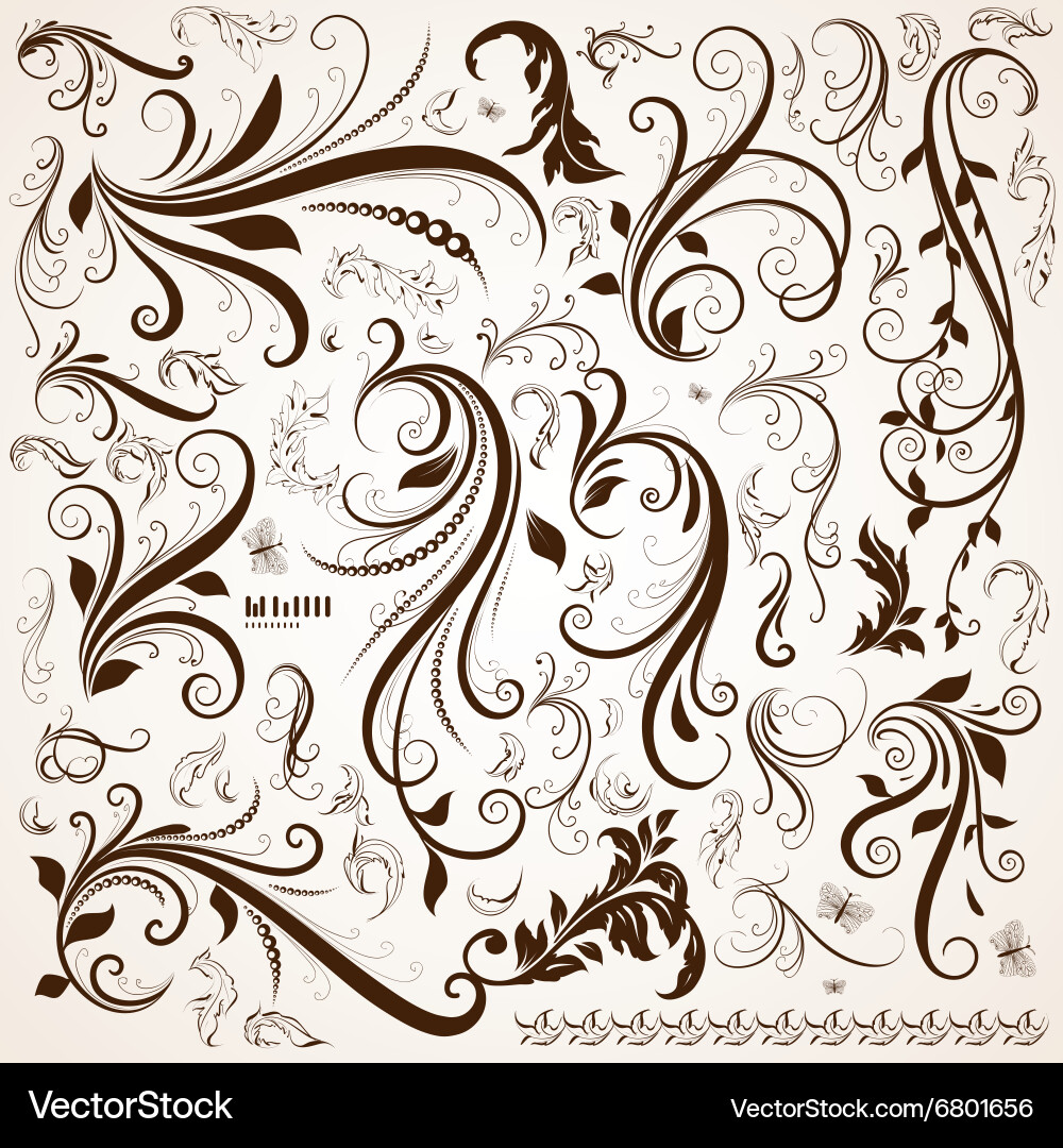 Vintage leaf design Royalty Free Vector Image - VectorStock