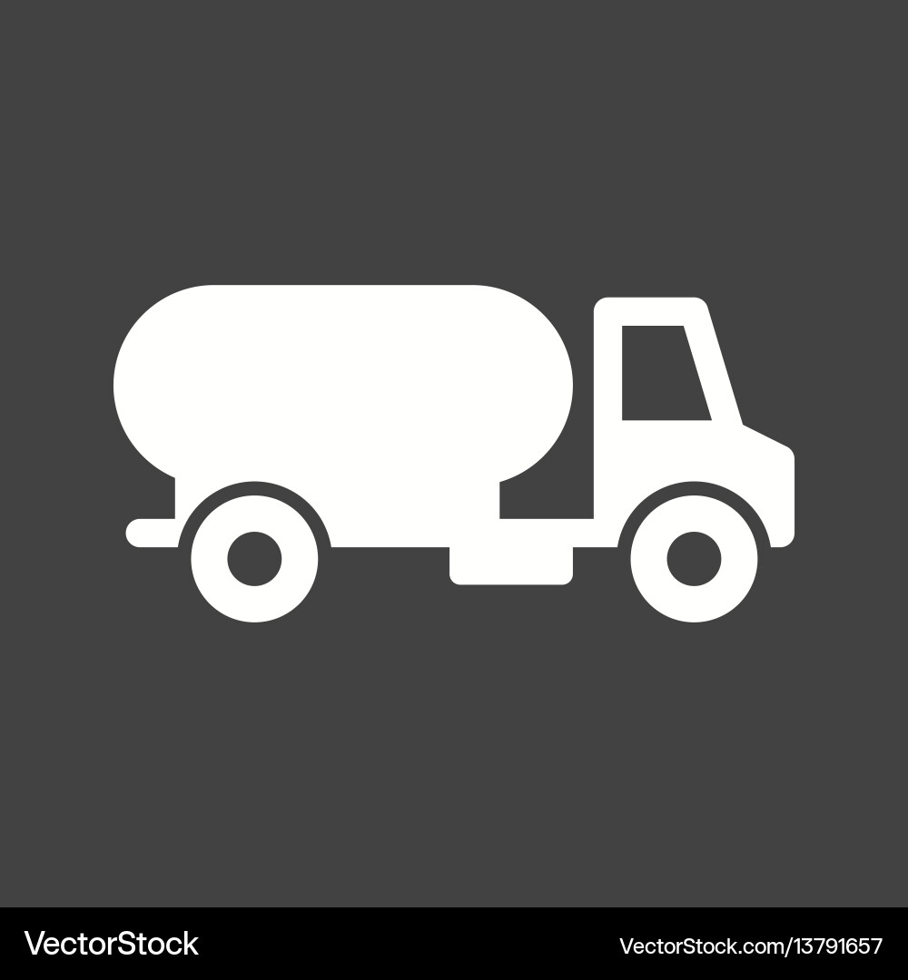Water truck Royalty Free Vector Image - VectorStock