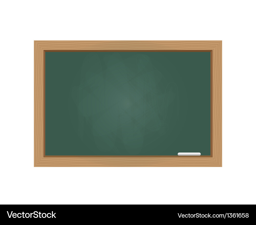 Chalkboard Royalty Free Vector Image - VectorStock