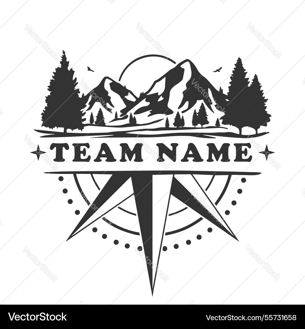 Expedition clip art design Royalty Free Vector Image