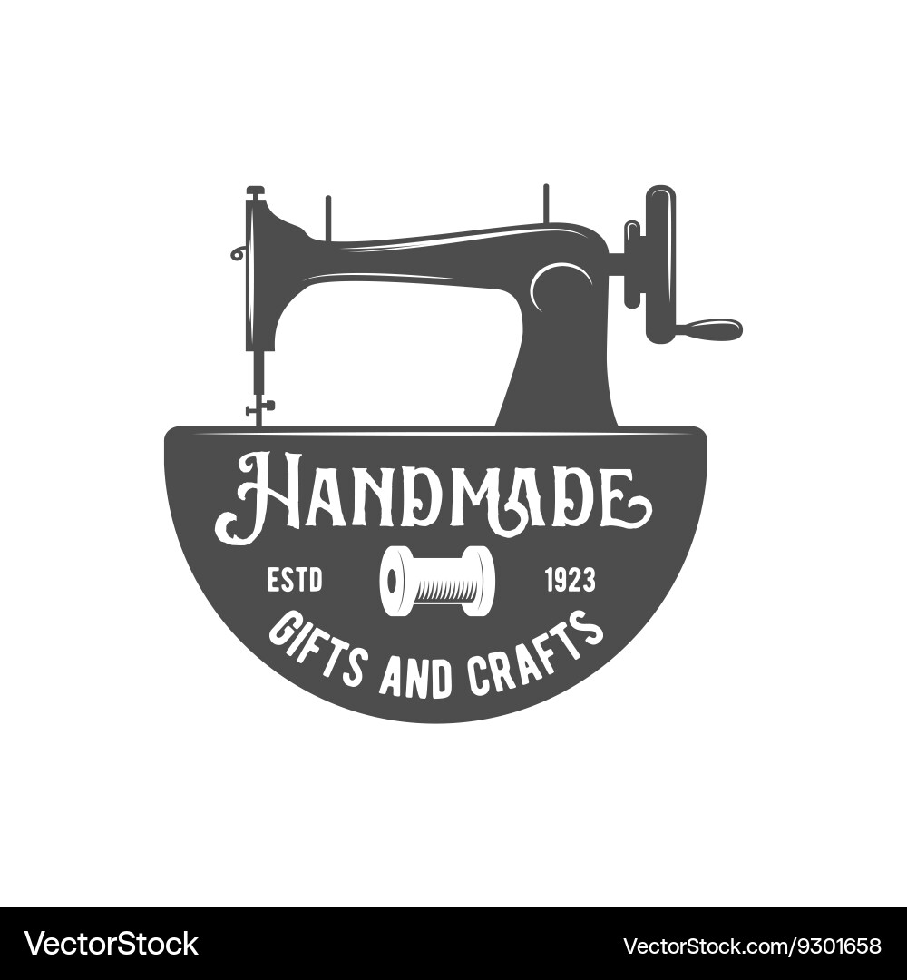 Vintage tailor label badge and design element Vector Image