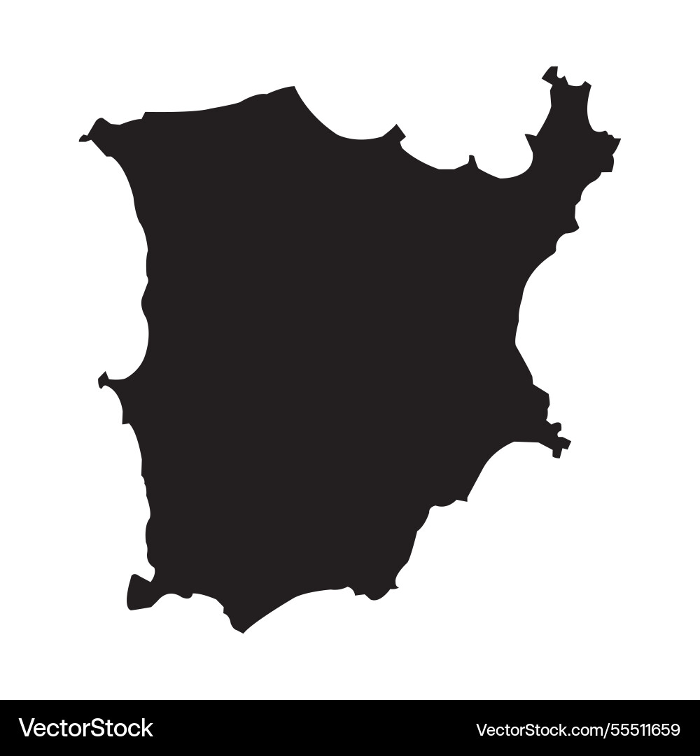 Koh samui island map Royalty Free Vector Image