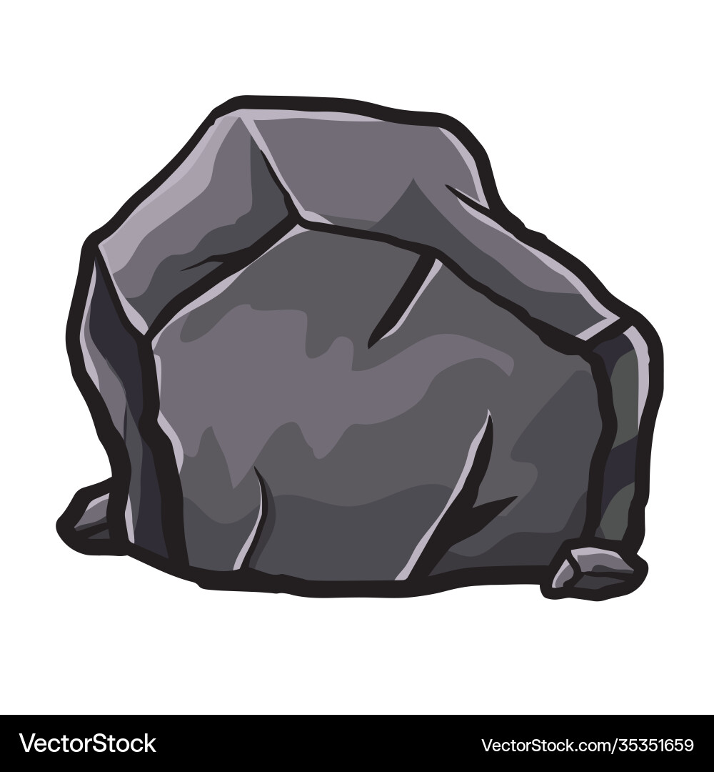 Cartoon Clipart Rocks And Boulders