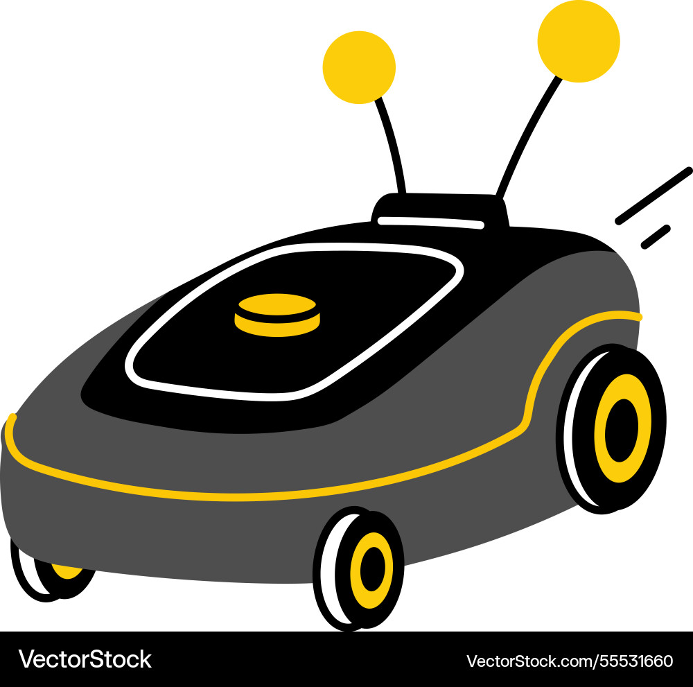 Lawn mower Royalty Free Vector Image - VectorStock