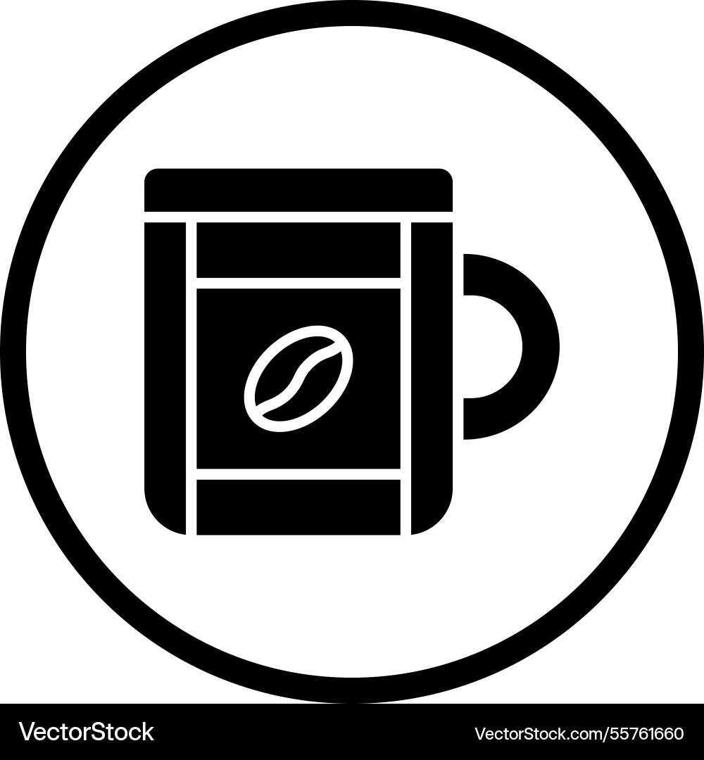 Mocha icon design Royalty Free Vector Image - VectorStock