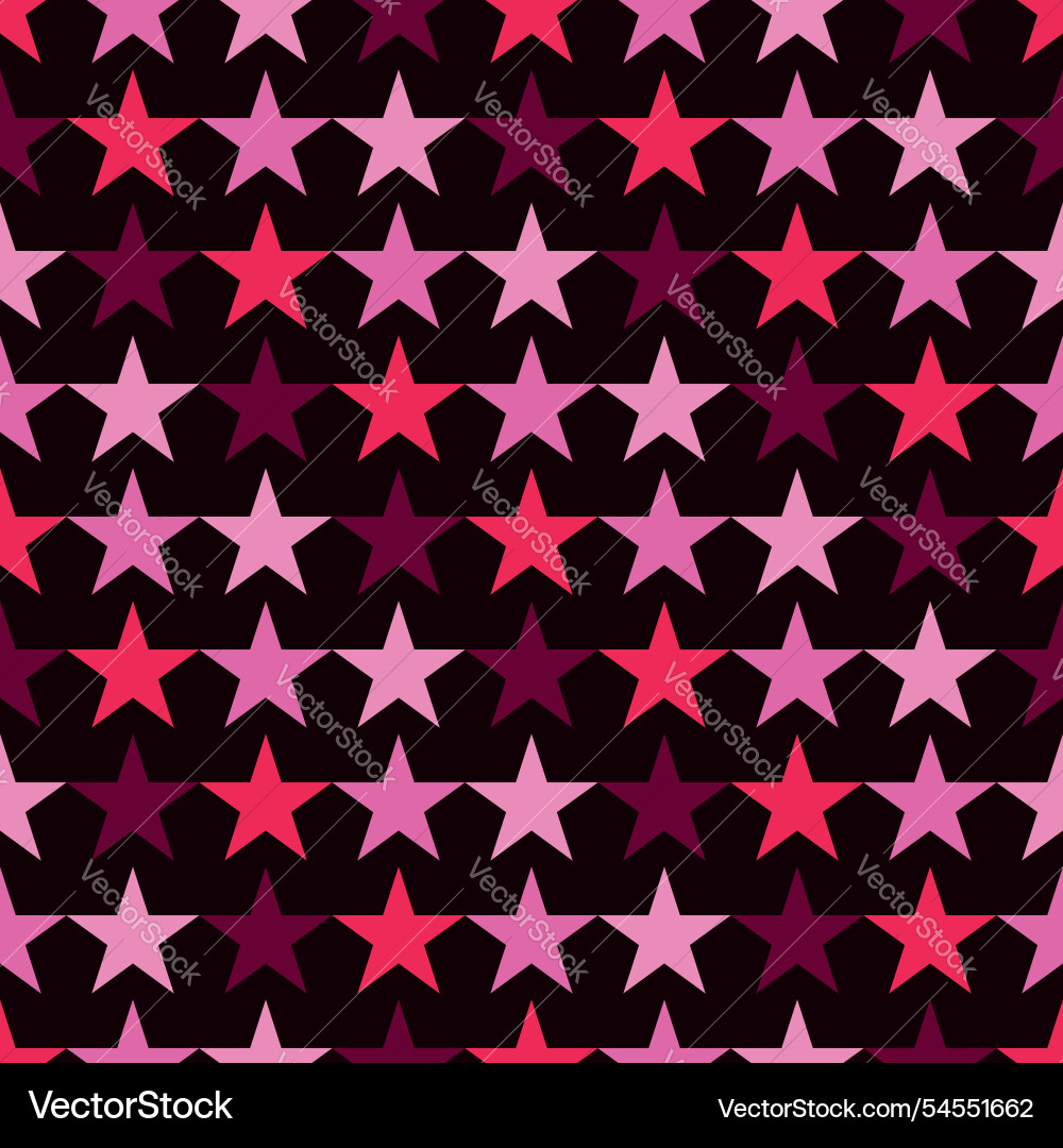 Pattern of stylized stars for design Royalty Free Vector