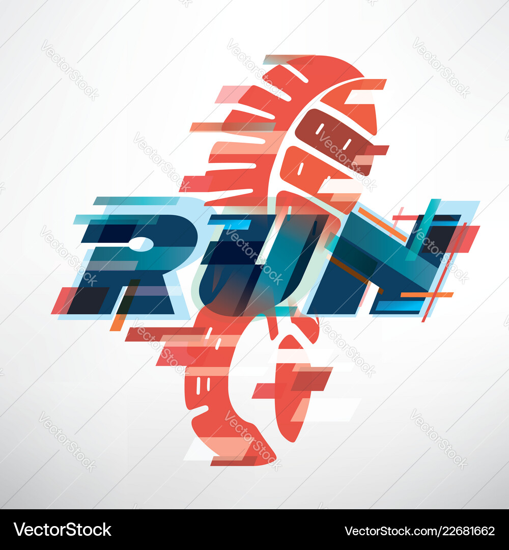 Stylized snickers stamps on the ground Royalty Free Vector