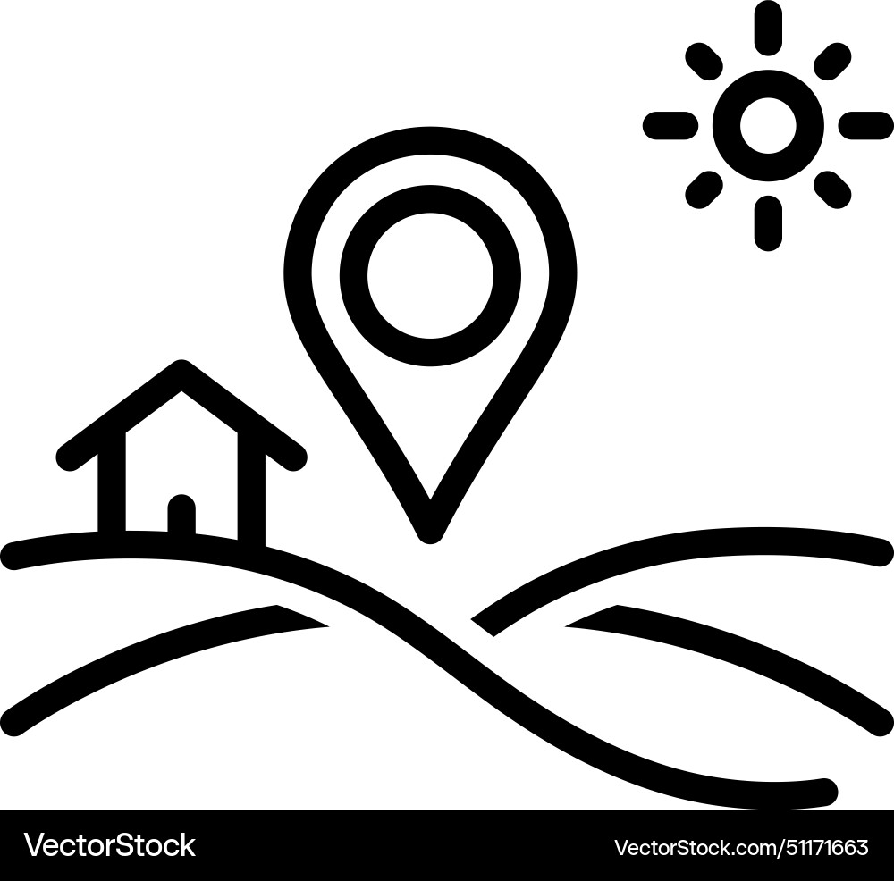 Land Royalty Free Vector Image - VectorStock