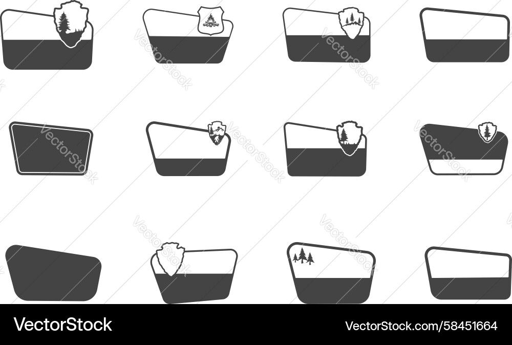 National Park Sign SVG Royalty Free Vector Image