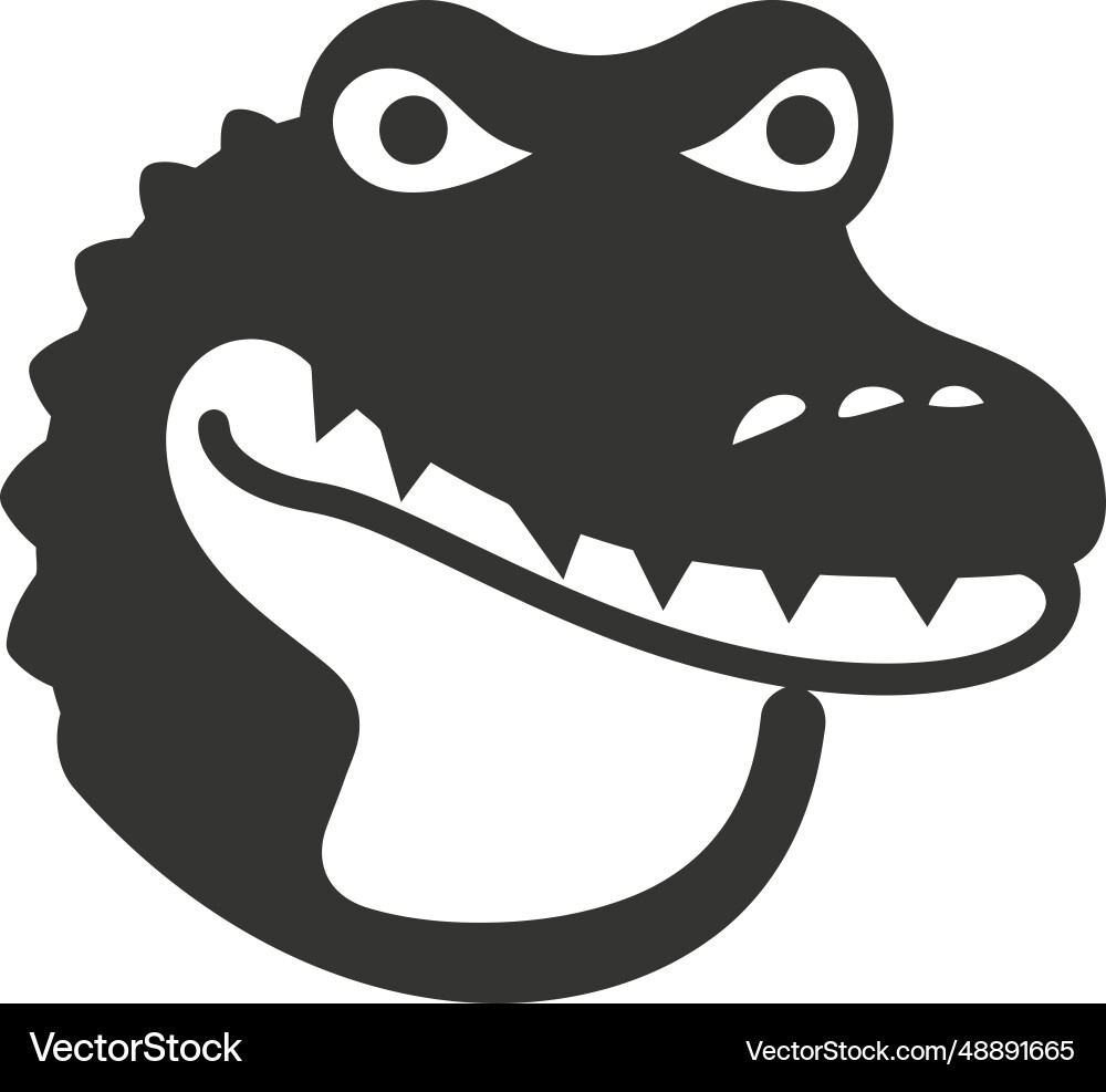 Alligator icon Royalty Free Vector Image - VectorStock