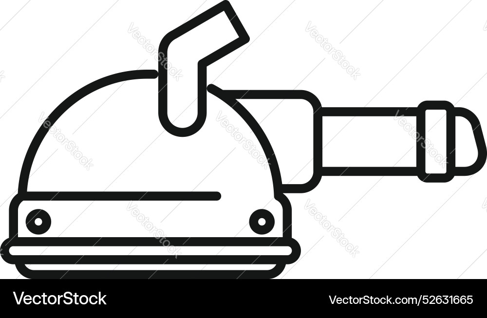 Electric floor polishing machine for cleaning Vector Image