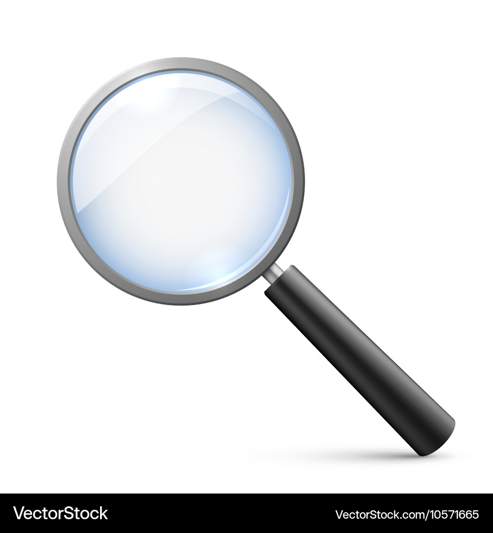 Magnifying Glass Royalty Free Vector Image - VectorStock