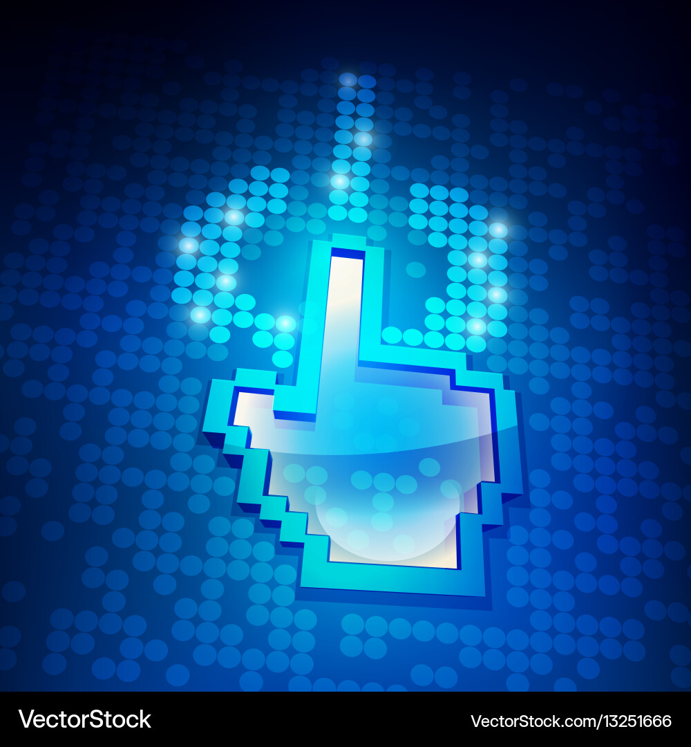 Click Royalty Free Vector Image - VectorStock