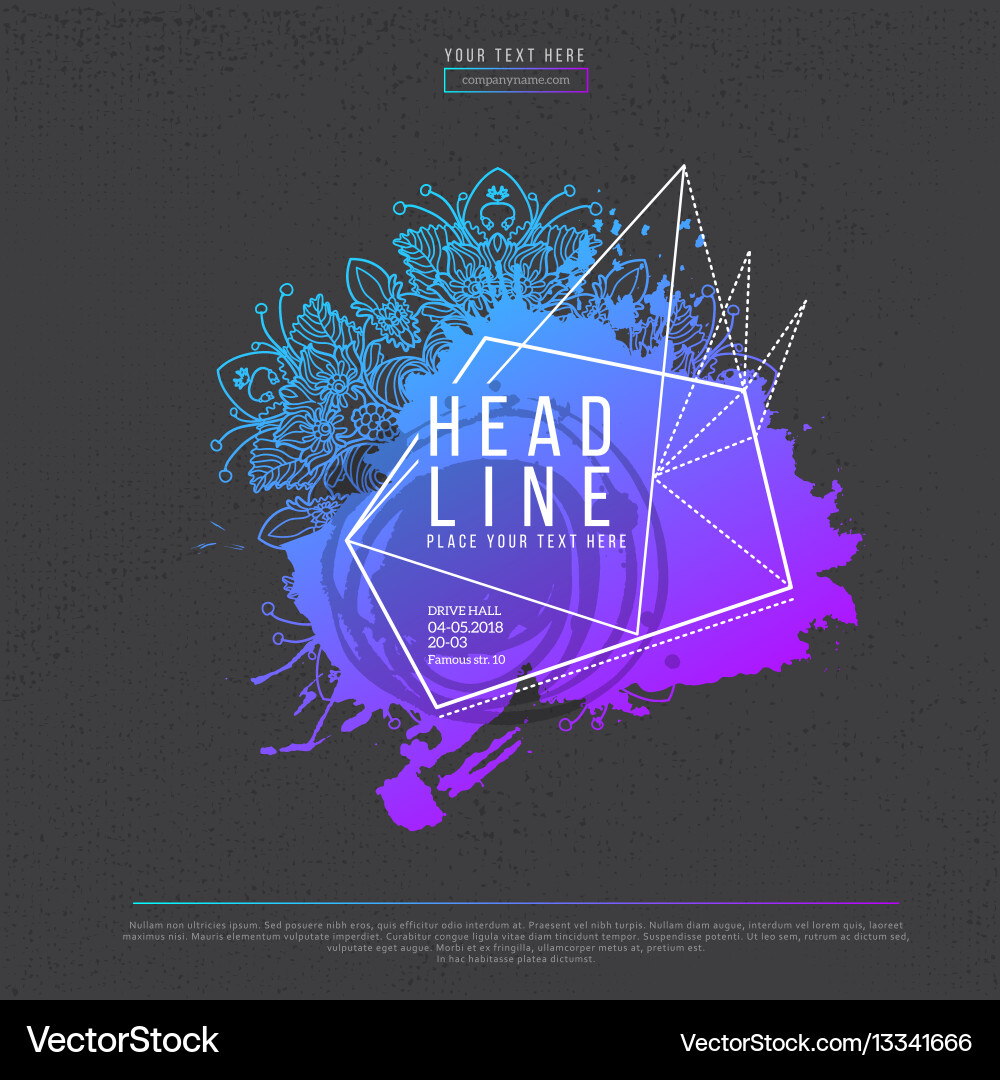 Dark abstract background Royalty Free Vector Image