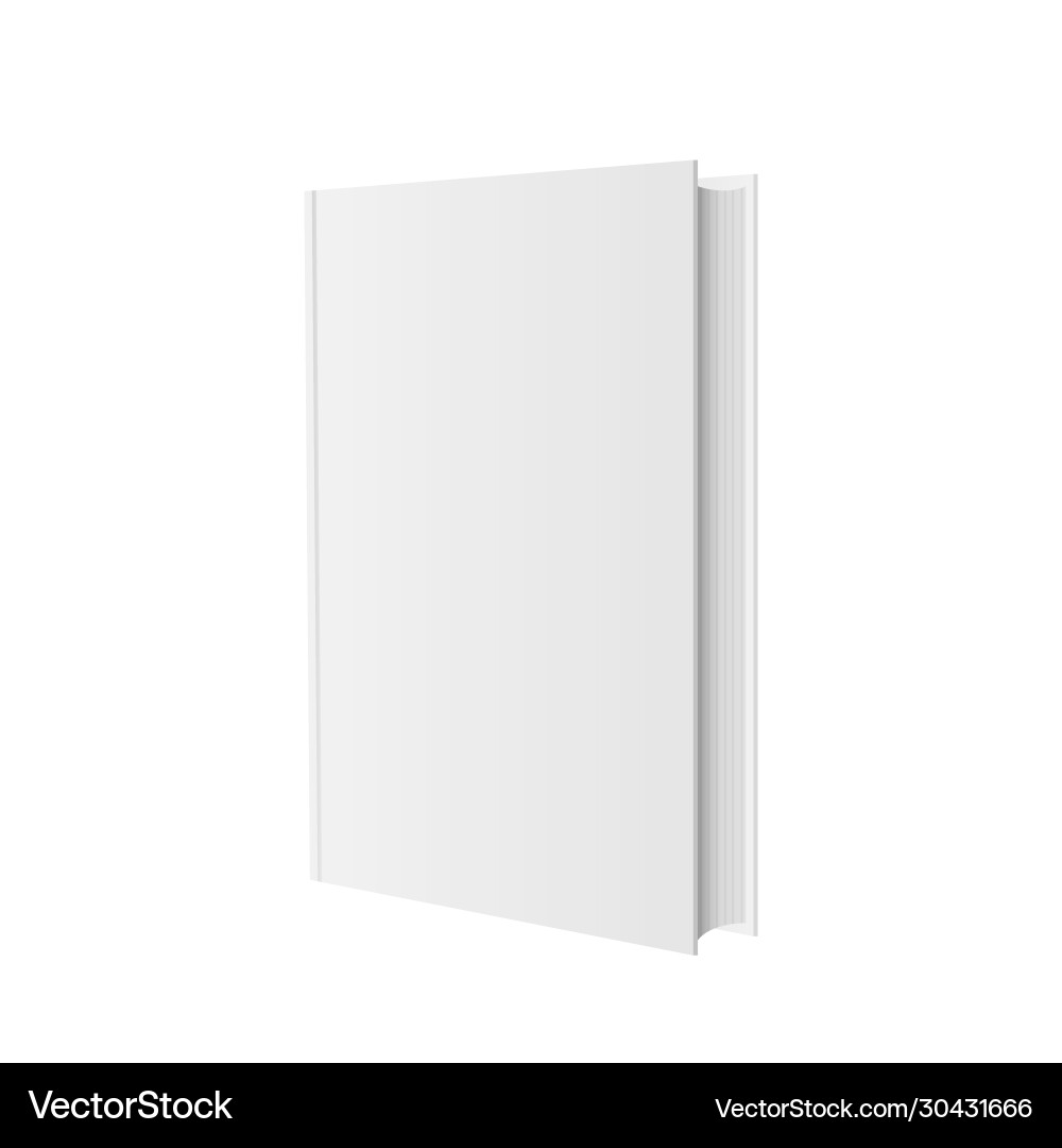 Stylish book mockup Royalty Free Vector Image - VectorStock