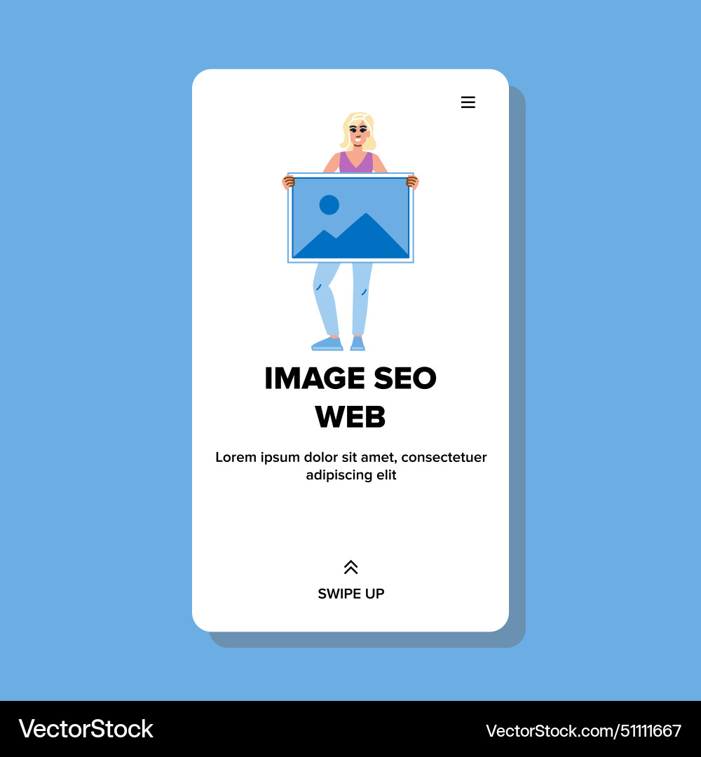 Engine image seo web Royalty Free Vector Image