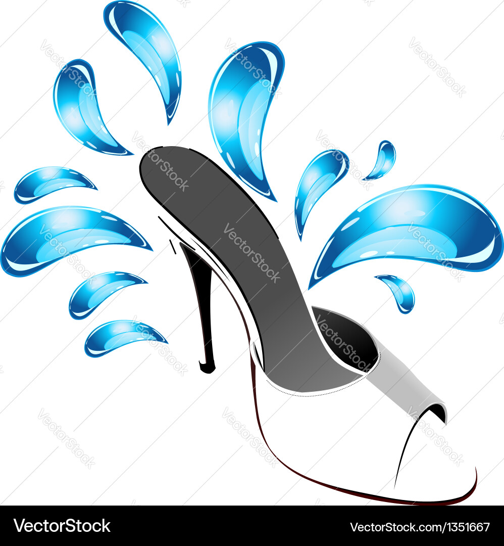 Shoe logo Royalty Free Vector Image - VectorStock