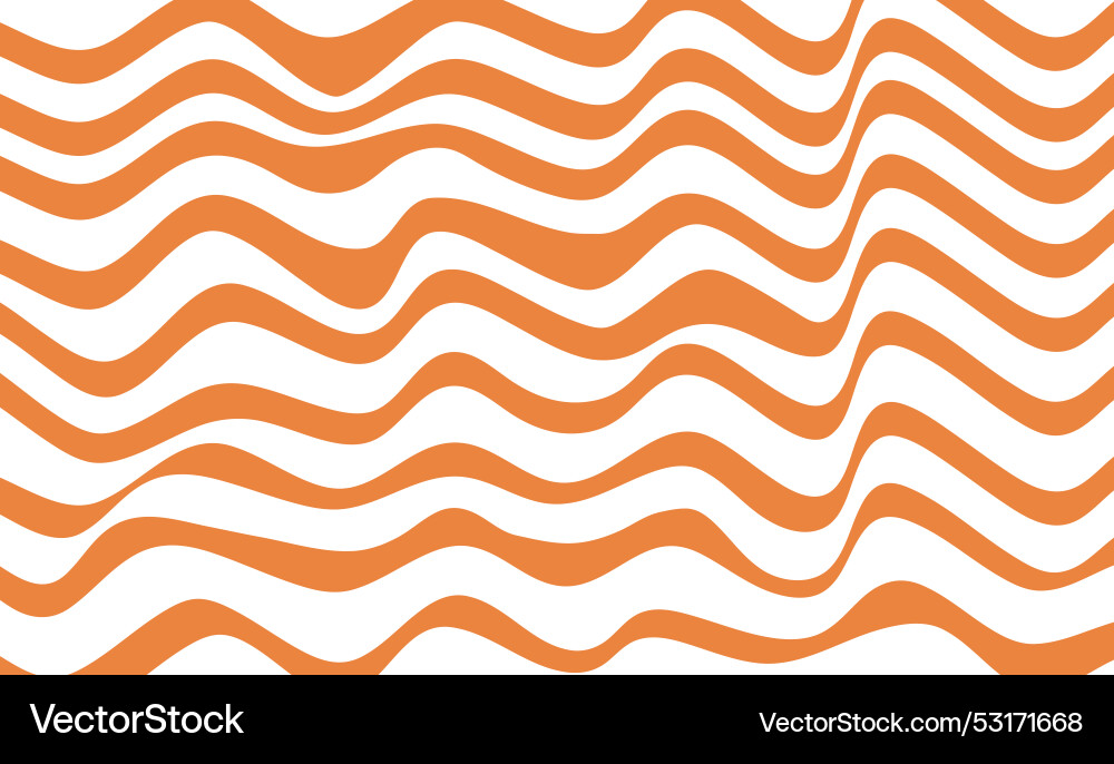 Wavy caramel or peanut pattern swirl Royalty Free Vector