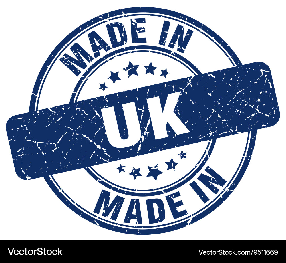 Made in uk Royalty Free Vector Image - VectorStock