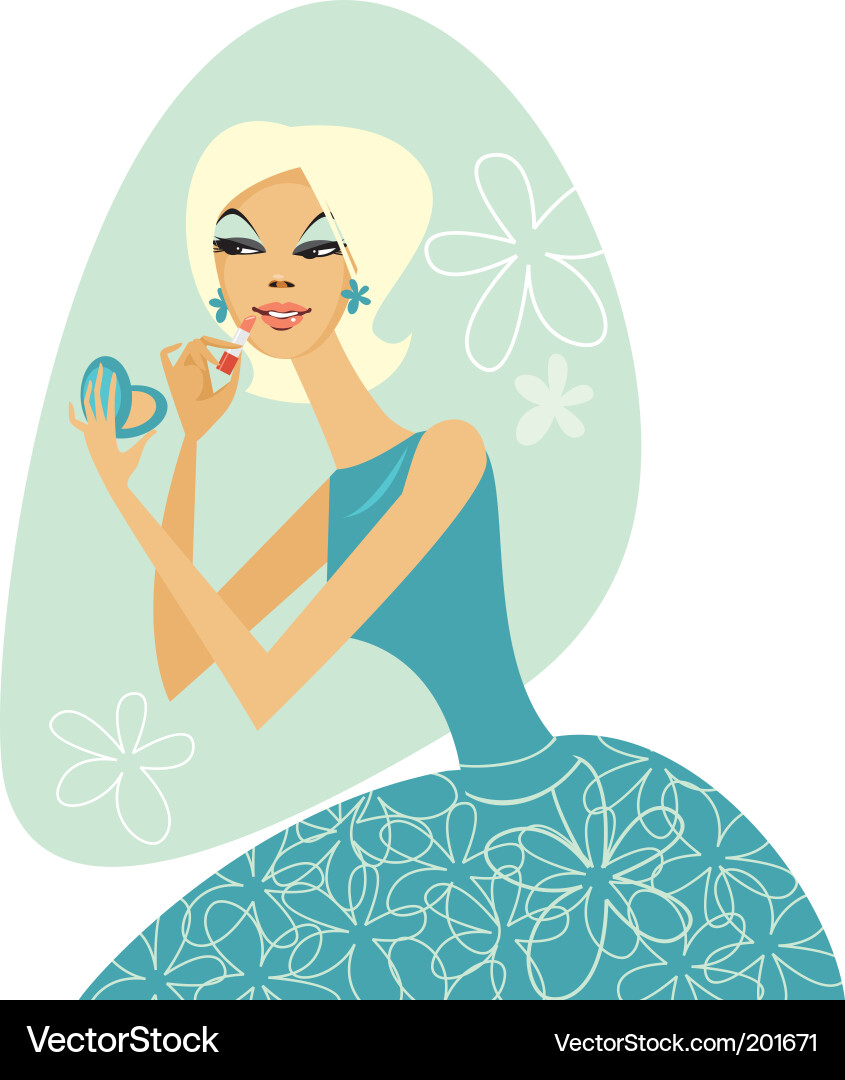 Makeup Royalty Free Vector Image - VectorStock