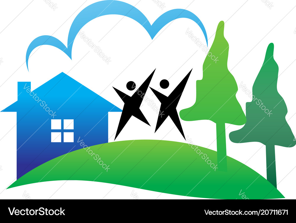 Neighborhood association Royalty Free Vector Image