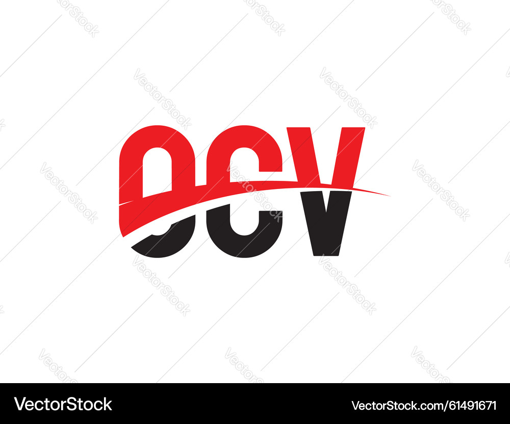 OCV Initial Letter Logo Template – Royalty-Free Vector | VectorStock