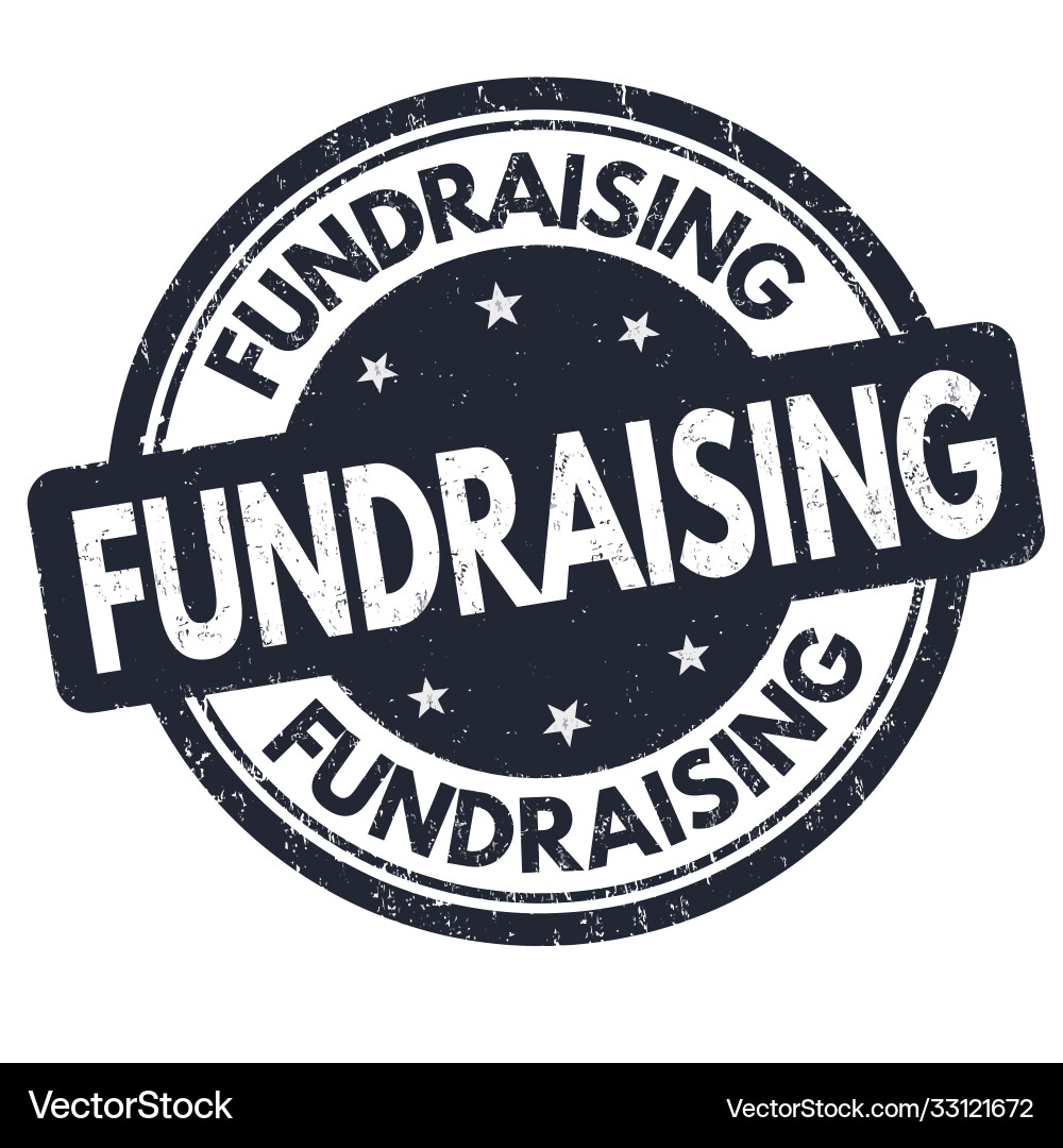 Fundraising Stamp Collection Royalty Free Vector Image