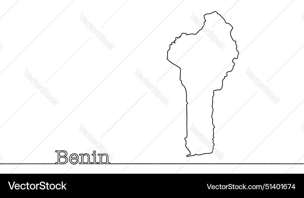Benin Royalty Free Vector Image - VectorStock