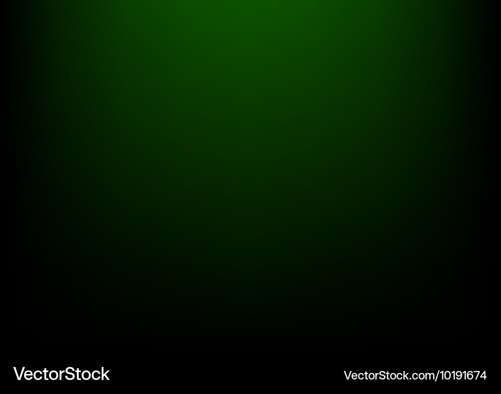 Dark Green Studio Light Background Royalty Free Vector Image